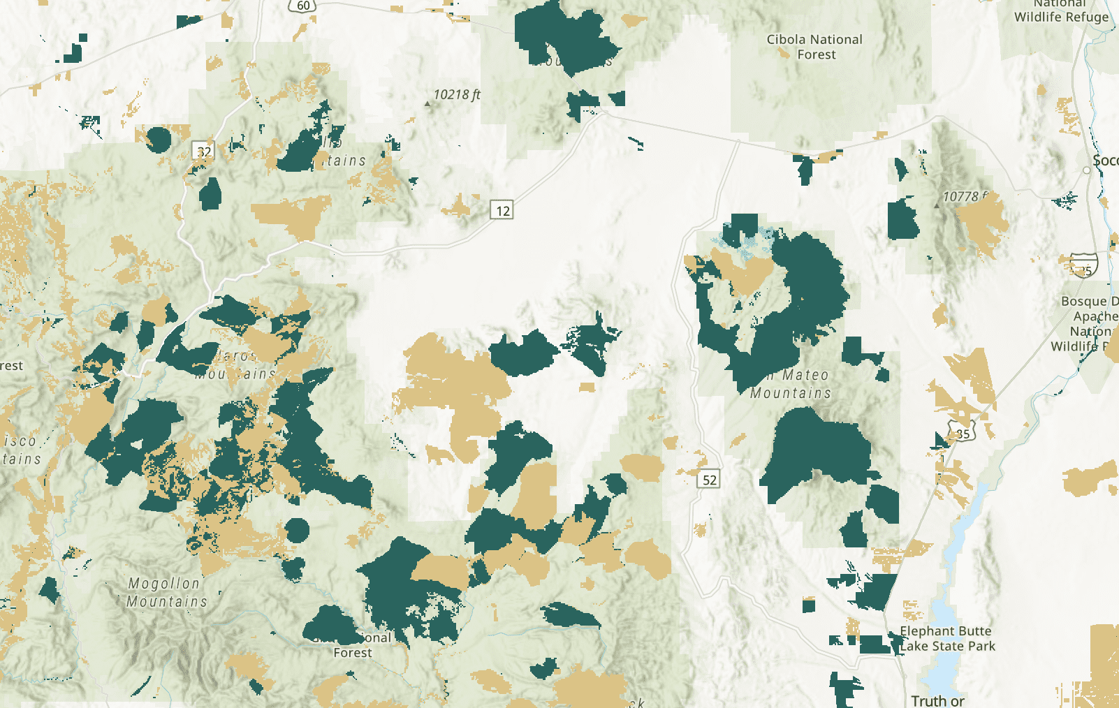 Mapping 100 years of vegetation treatment - New Mexico Forest and ...